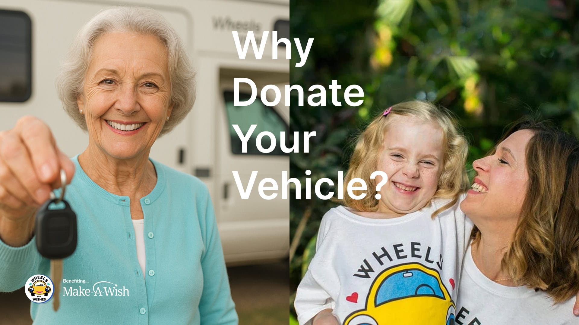 Types of Vehicles Accepted by Wheels for Wishes Car Donation